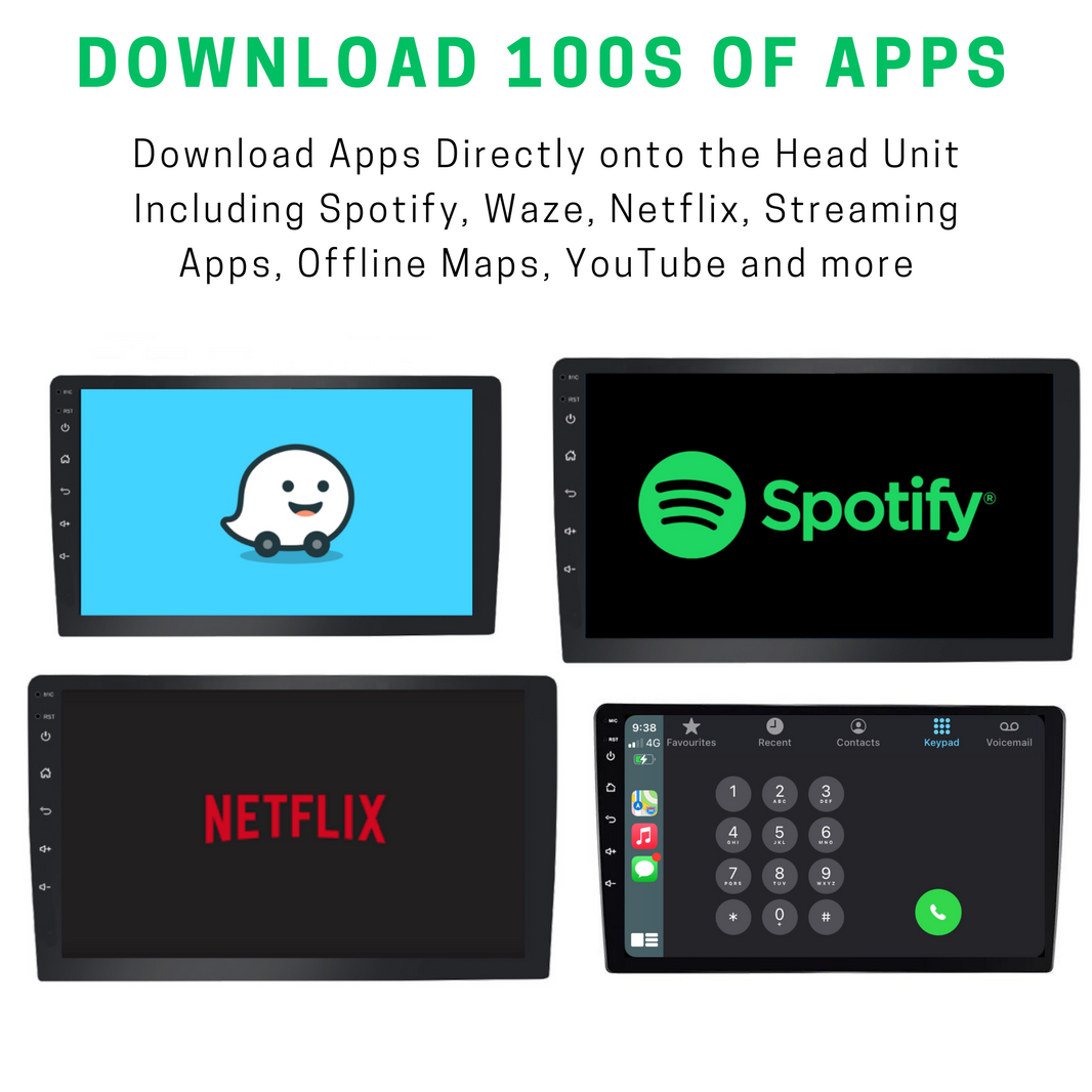 Ford Ranger (2011-2015) Plug & Play Head Unit Upgrade Kit: Car Radio w ...