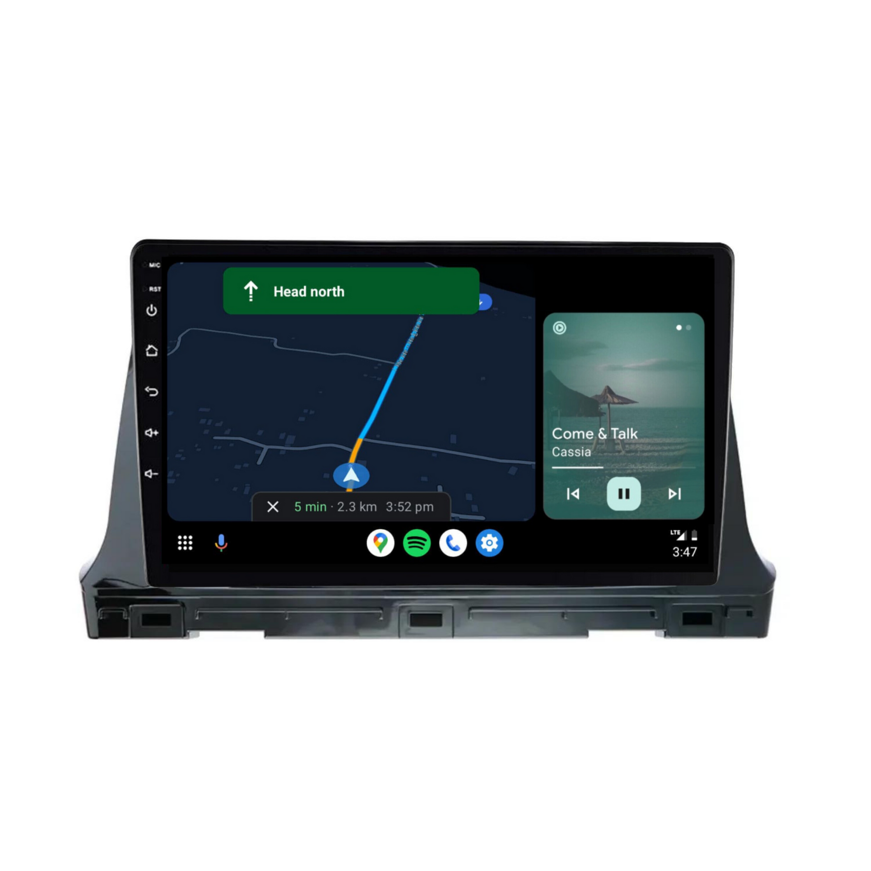 Kia Seltos (2020-2023) Plug & Play Head Unit Upgrade Kit: Car Radio wi ...