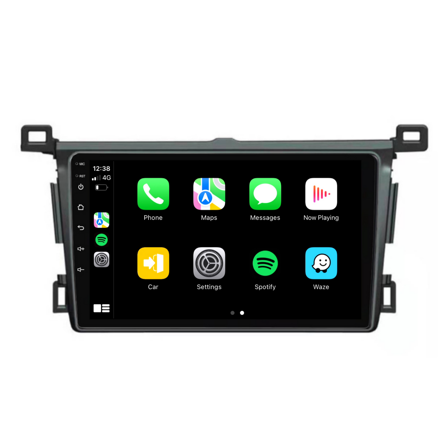 Toyota RAV4 (2013-2018) Plug & Play Head Unit Upgrade Kit: Car Radio w ...