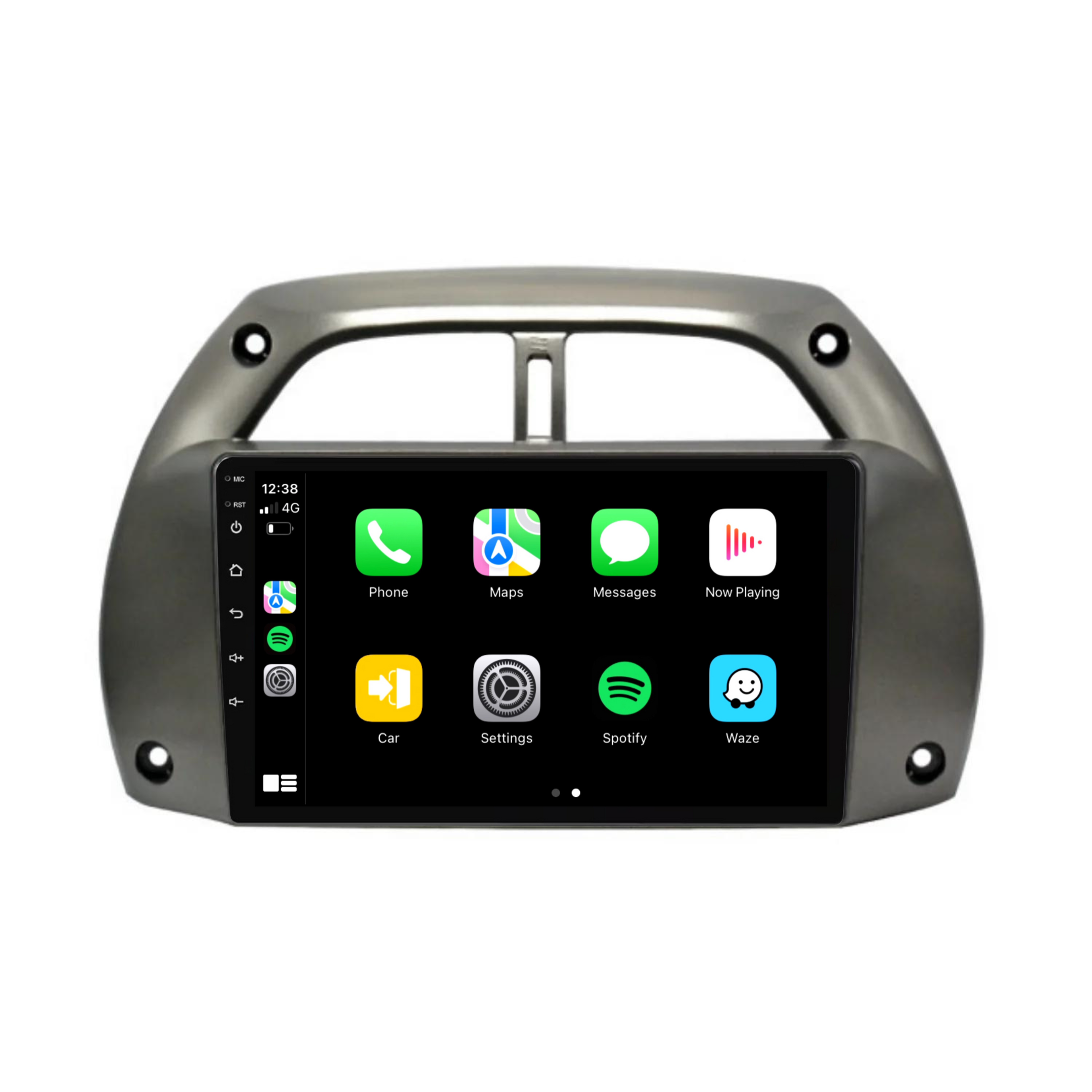 Toyota RAV4 (2001-2006) Plug & Play Head Unit Upgrade Kit: Car Radio w ...