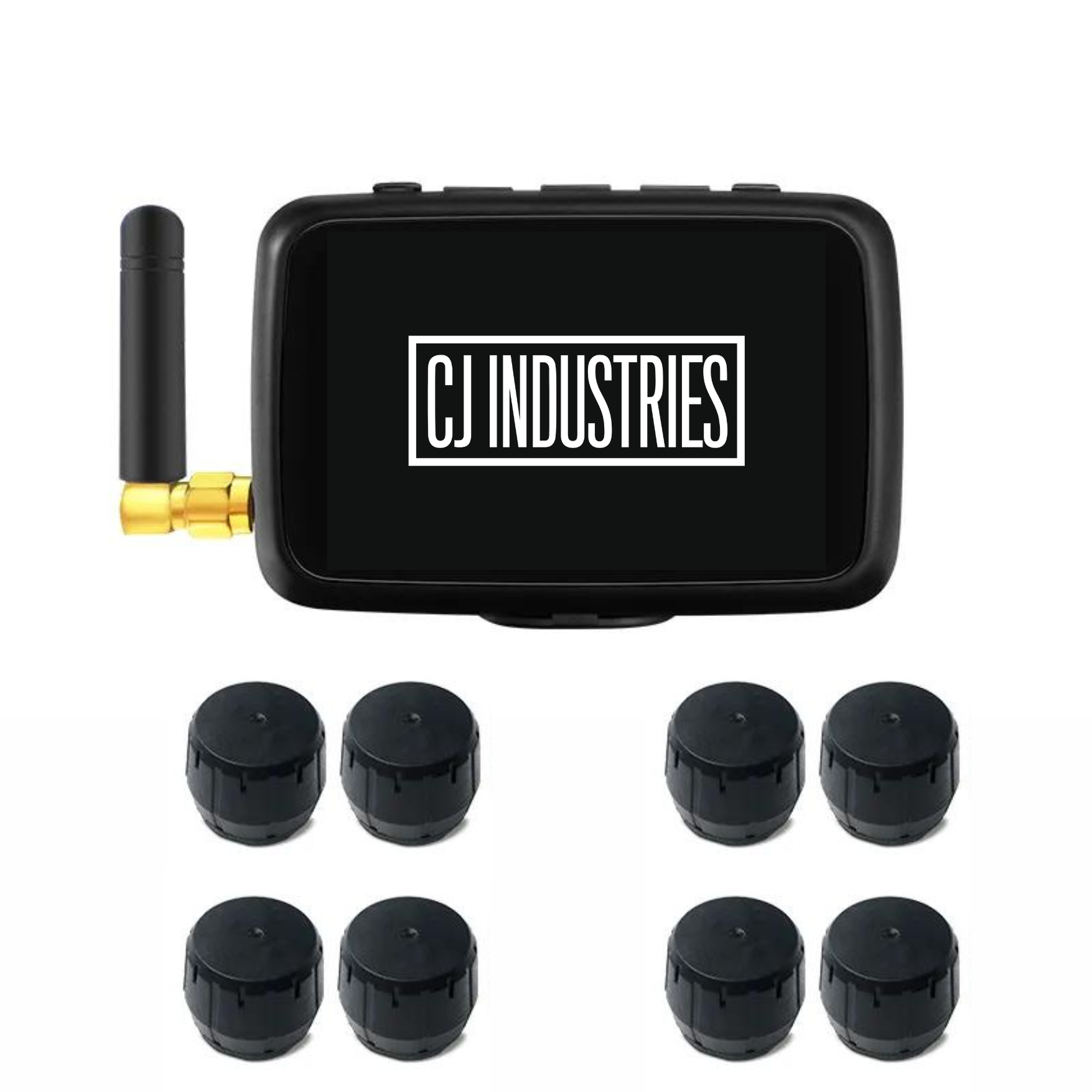 Tyre Pressure Monitoring System (TPMS) - 8 Sensor (with Monitor) – CJ ...