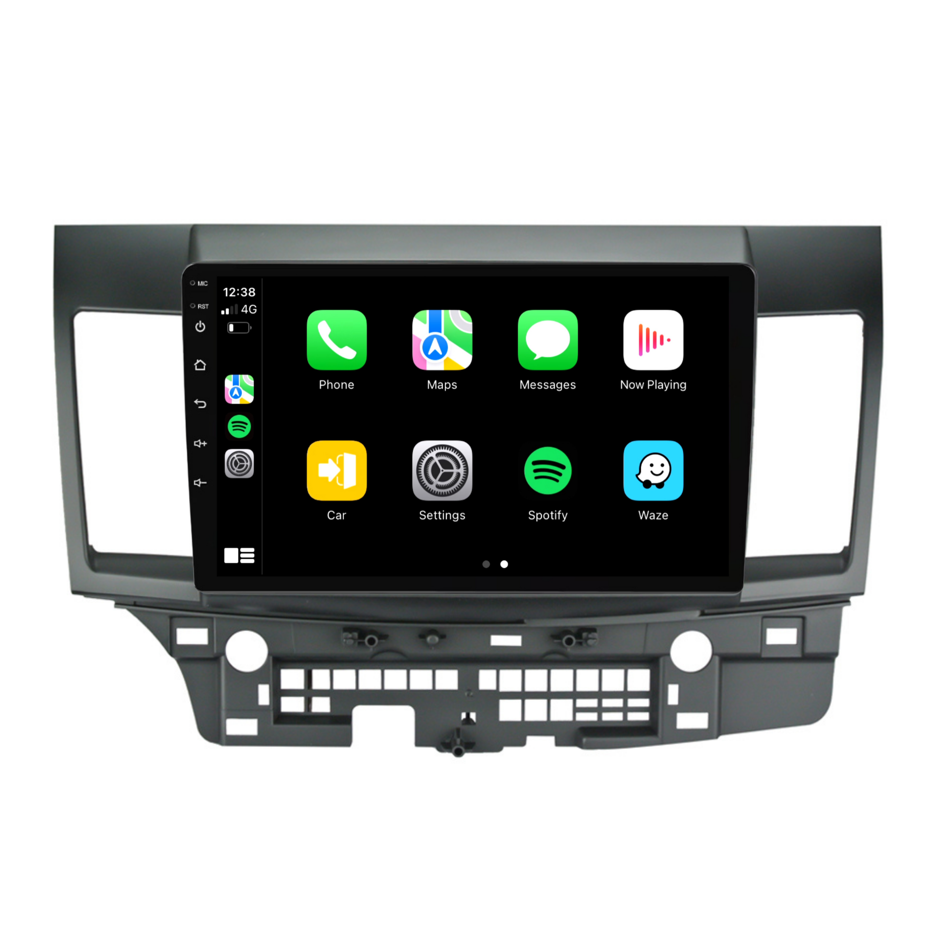 Mitsubishi Lancer (2010-2018) Plug & Play Head Unit Upgrade Kit: Car R ...