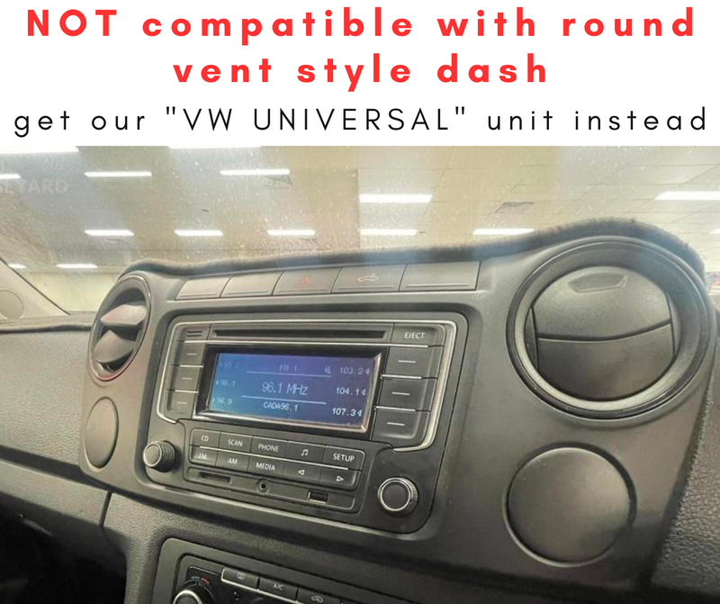 Volkswagen Amarok (2016-2021) Plug & Play Head Unit Upgrade Kit: Car R ...