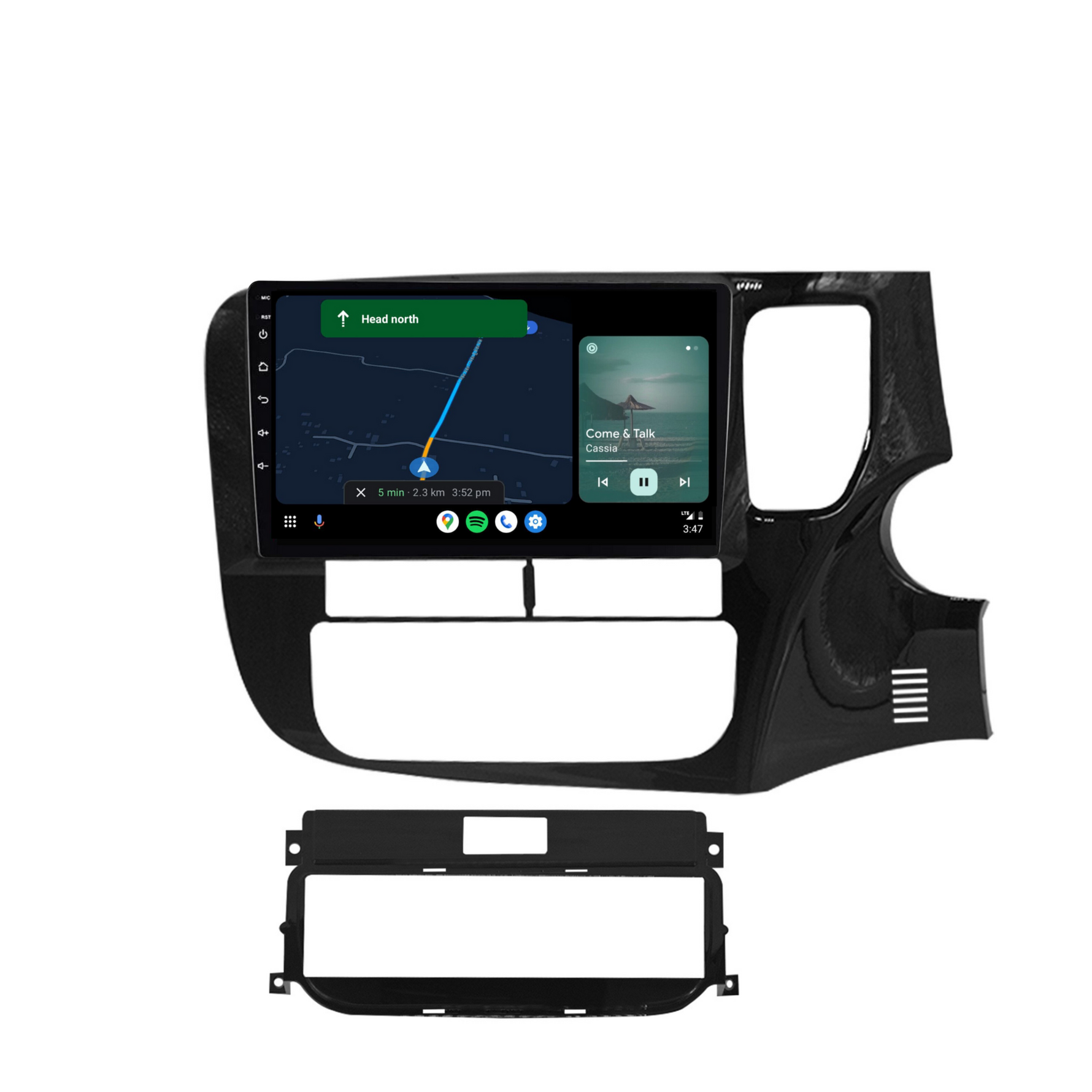 Mitsubishi Outlander (2012-2020) Plug & Play Head Unit Upgrade Kit: Ca ...